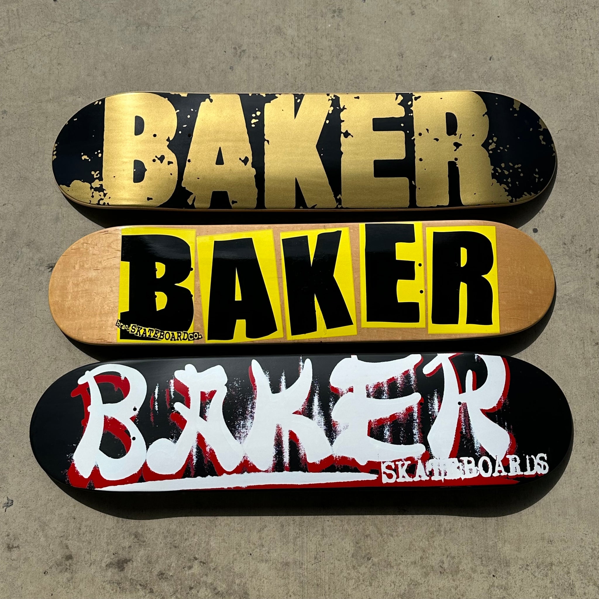 Vintage Baker Skateboards Logo Models – Scream Distribution