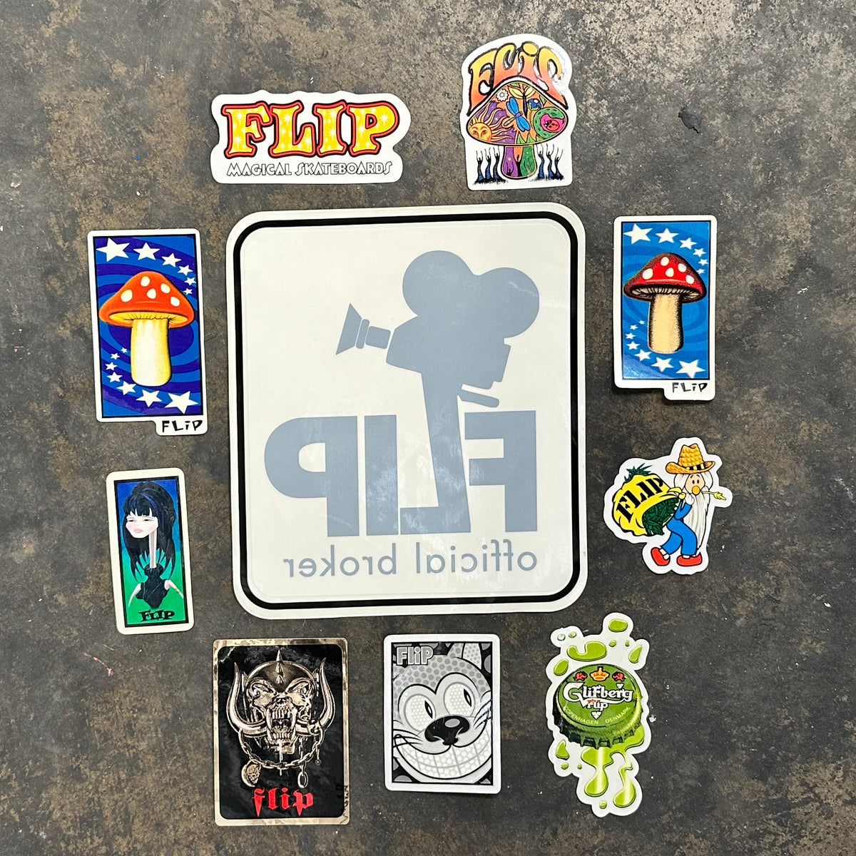 Vintage Sticker Pack Flip Skateboards 2 Tom Penny, Geoff Rowley, Arto ...