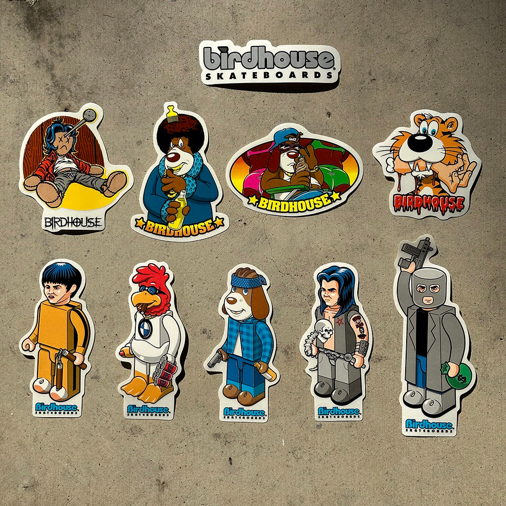 Vintage Sticker Pack Birdhouse Projects Jeremy Klein, Willy Santos, Bu ...